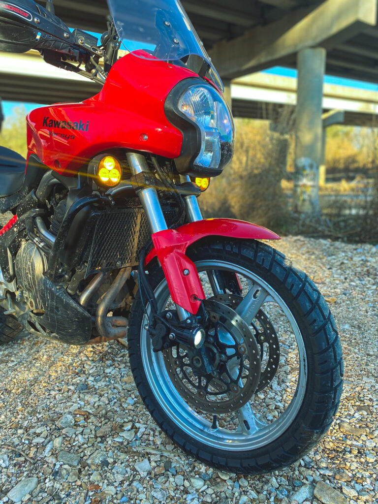 Replace Your Kawasaki Versys 650 Front Wheel with a Vstrom 1000 19 inch ...